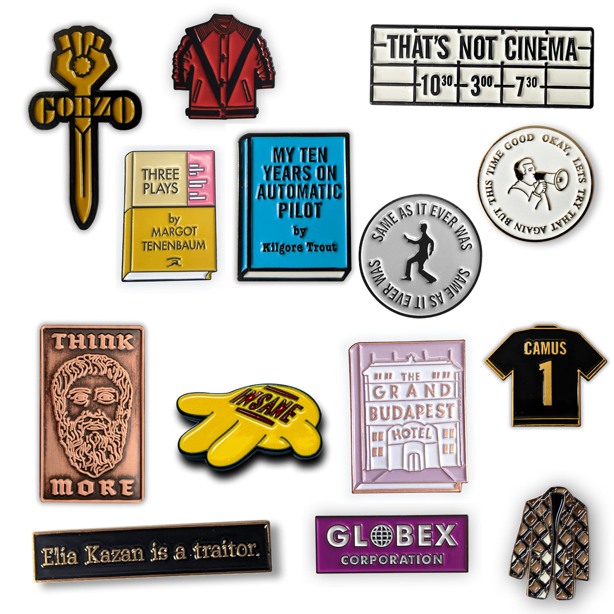 Enamel Pins | Unique Pop Culture Pins | You Can’t Go Back – You Can't ...